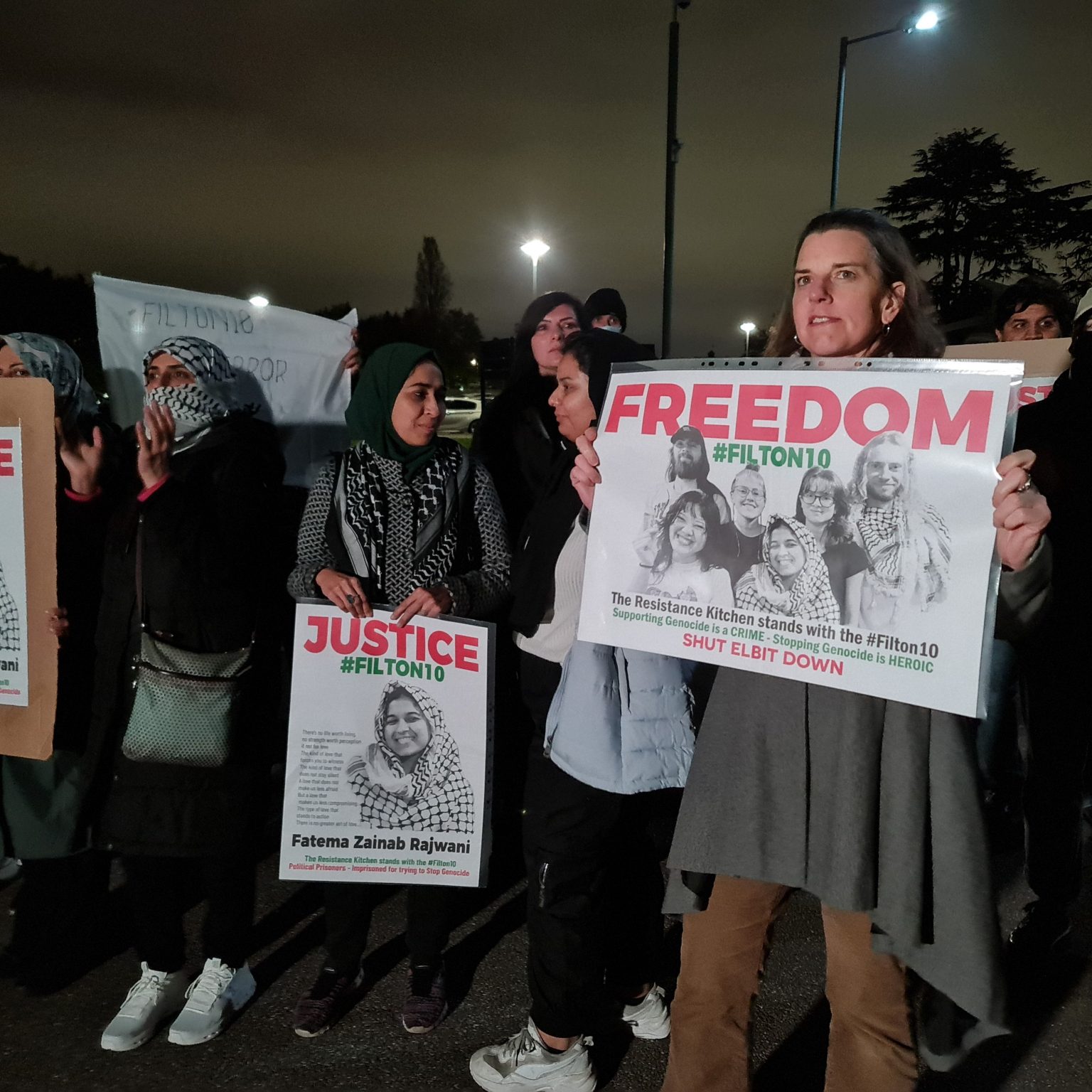 Protest Outside HMP Bronzefield in solidarity with the #Filton10 ...